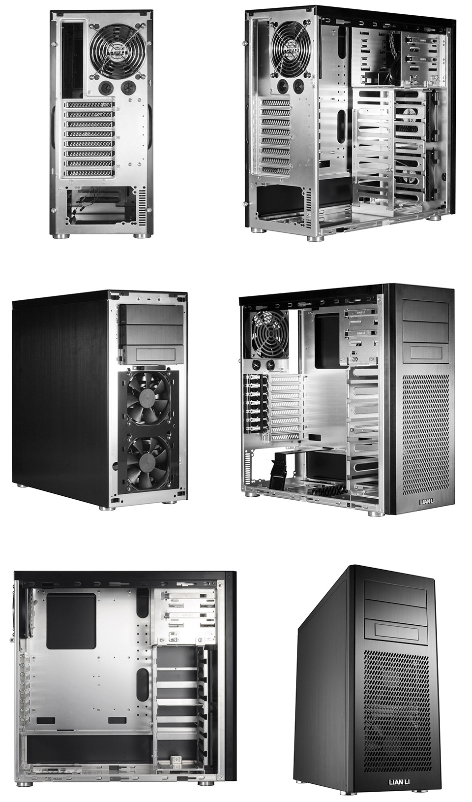 Buy Lian Li PC-9FB Mid Tower Chassis (ex-display) [EXD-PC-9F] | PC Case ...