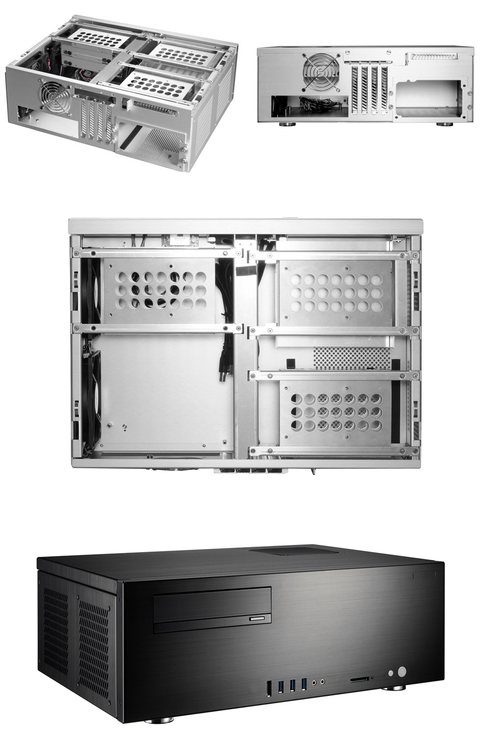 Buy Lian Li PC-C50B Multimedia HTPC Chassis Black (ex-display) [EXD-PC ...
