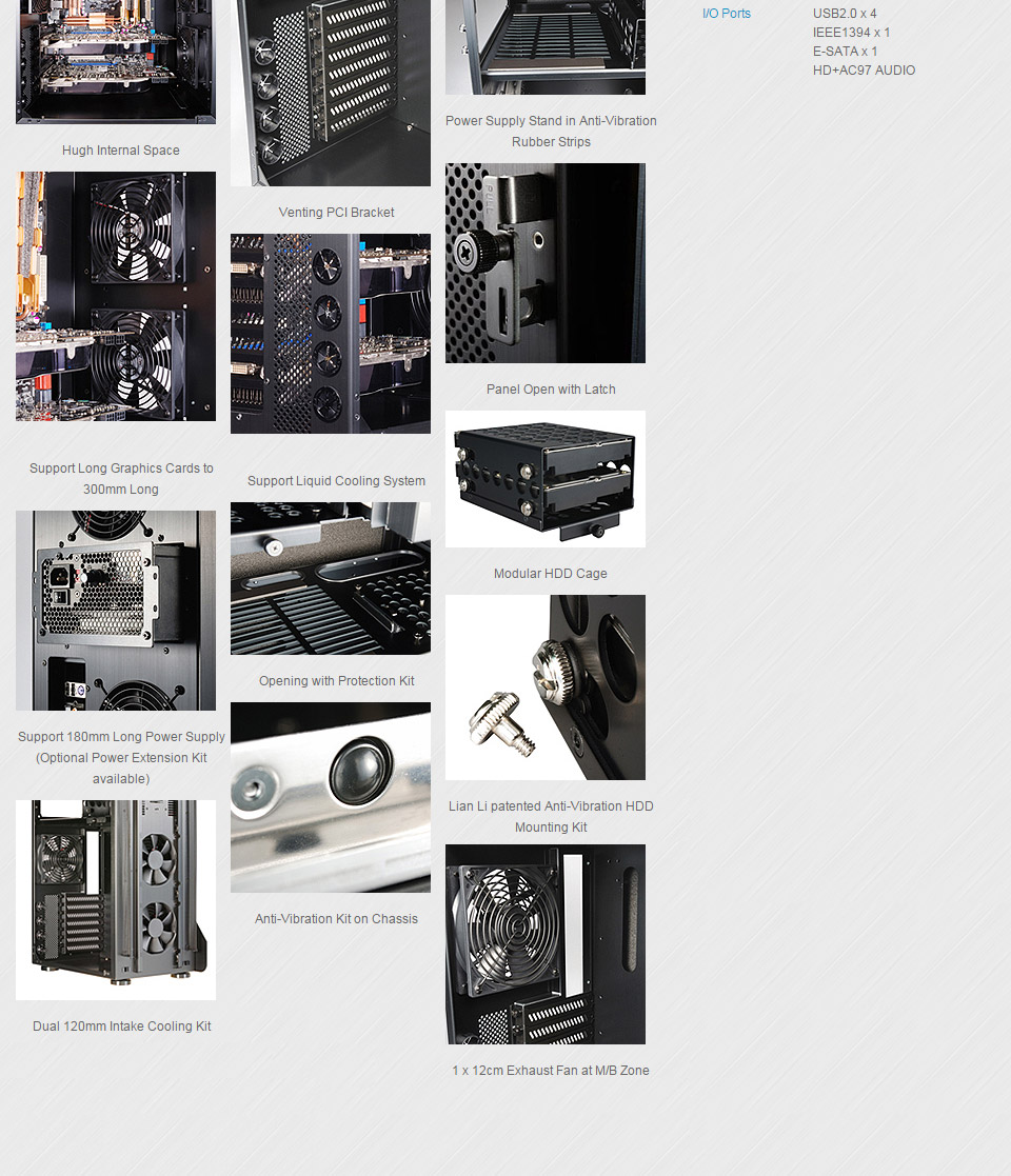 Buy Lian Li PC-X500 Gaming and HTPC Super Mid Tower (ex-display) [EXD ...