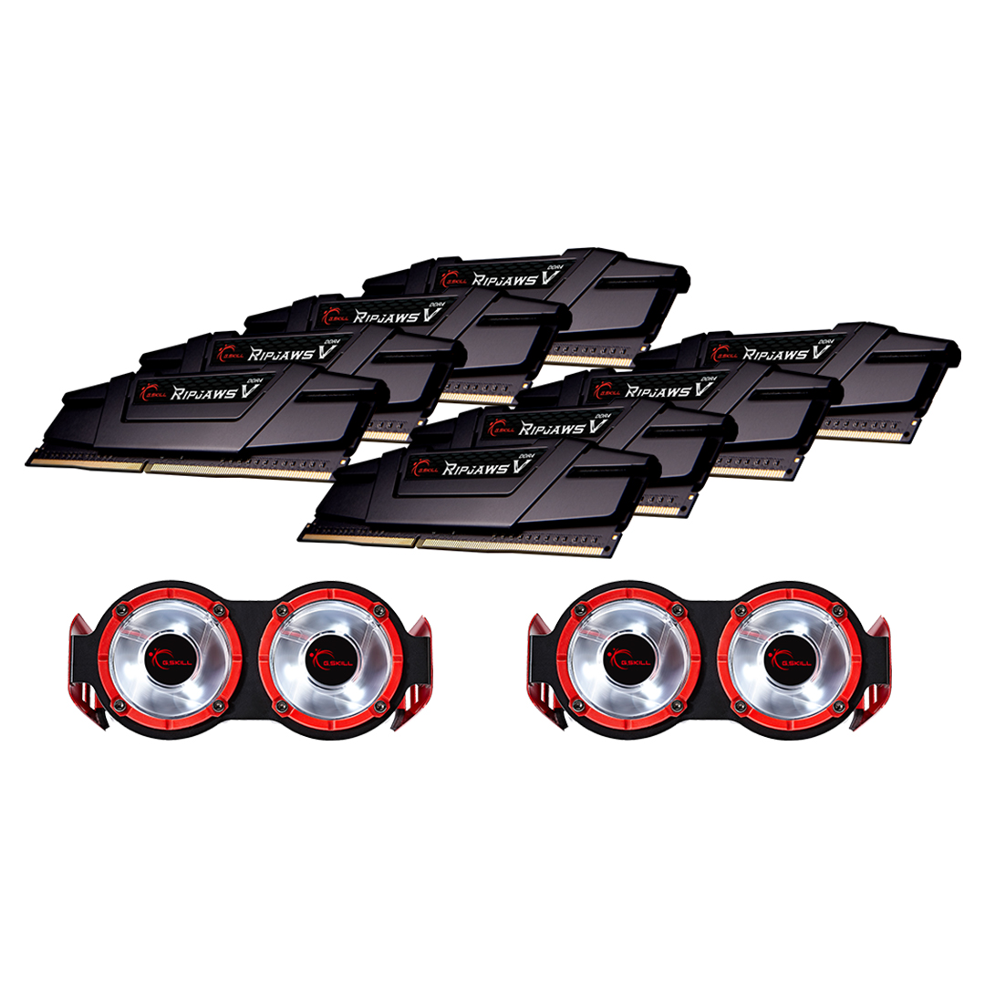 Buy G.Skill Ripjaws V 128GB (8x16GB) 3000MHz CL14 DDR4 [F4-3000C14Q2 ...