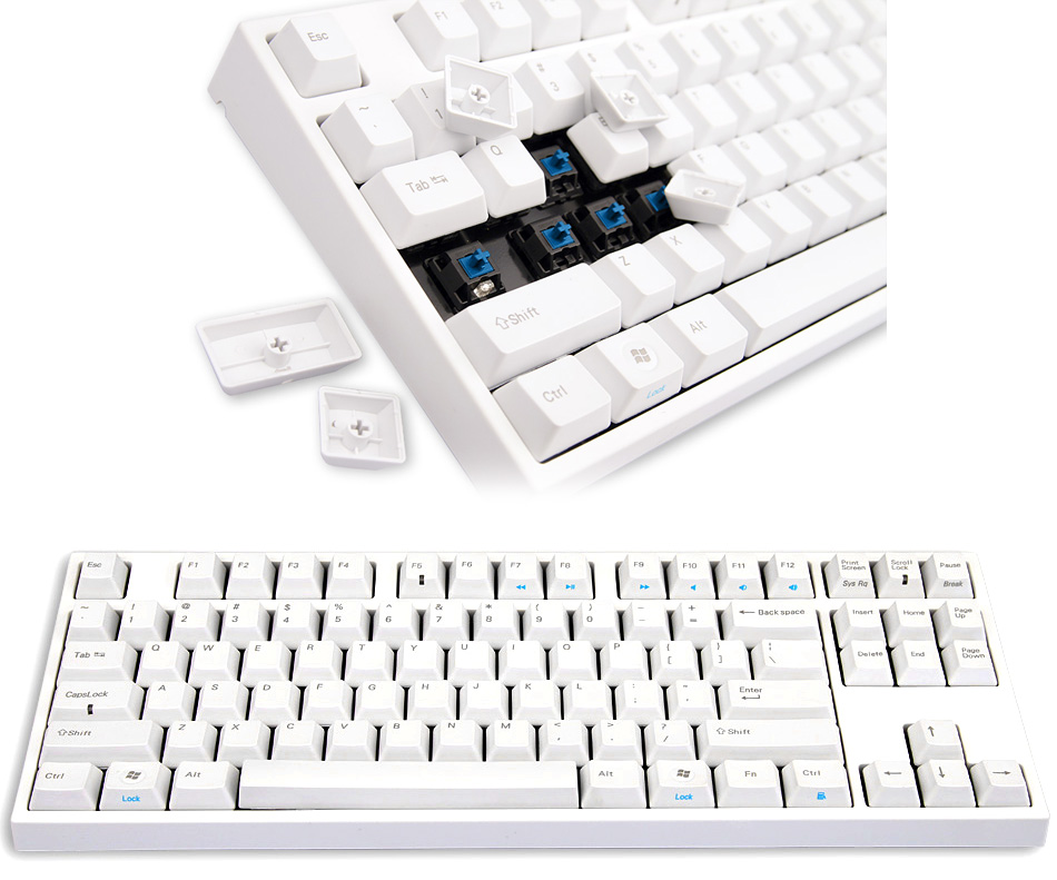 Buy Leopold FC700R Mechanical Keyboard White (Cherry Blue) [LEO ...