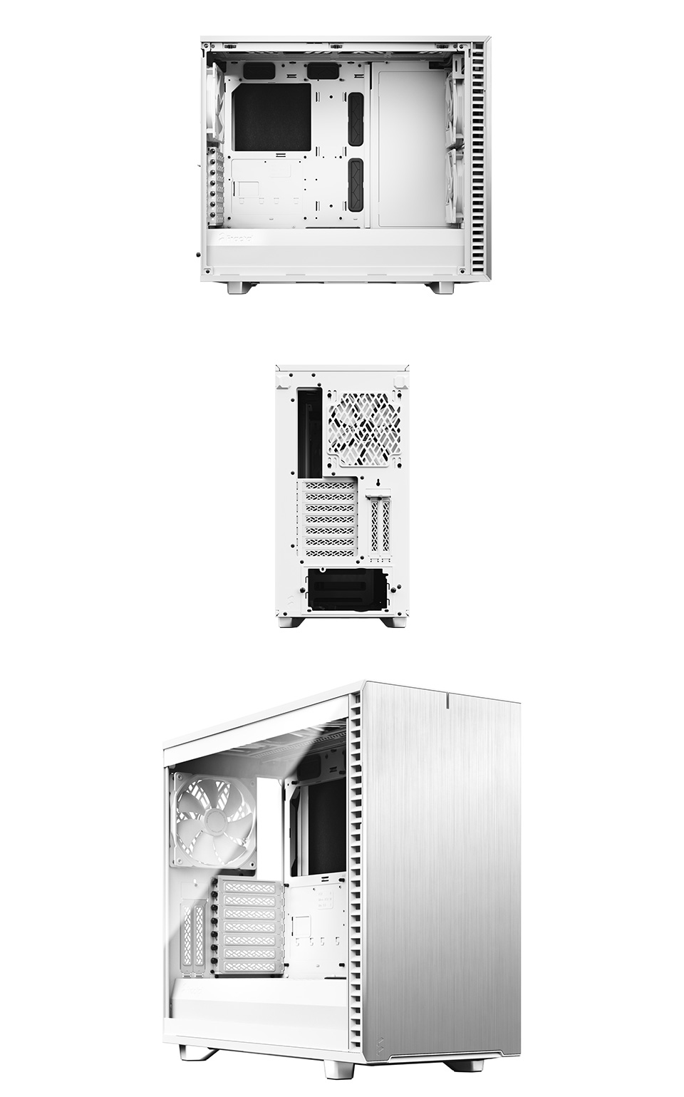 Buy Fractal Design Define 7 Tempered Glass White [FD-C-DEF7A-06] | PC ...