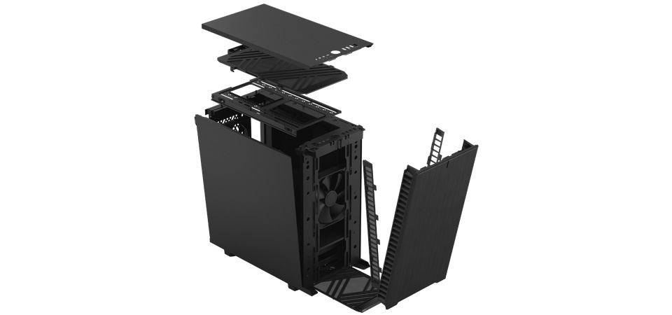 Buy Fractal Design Define 7 Mini Black Solid [FD-C-DEF7M-01] | PC Case ...