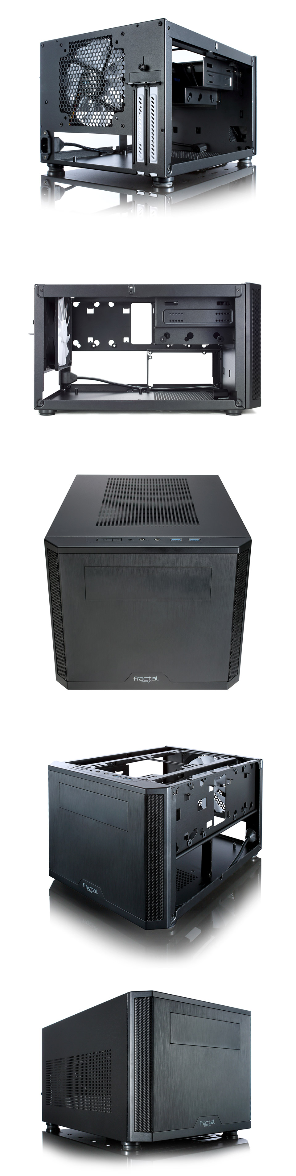 Buy Fractal Design Core 500 Mini-ITX Case Black [FD-CA-CORE-500-BK ...