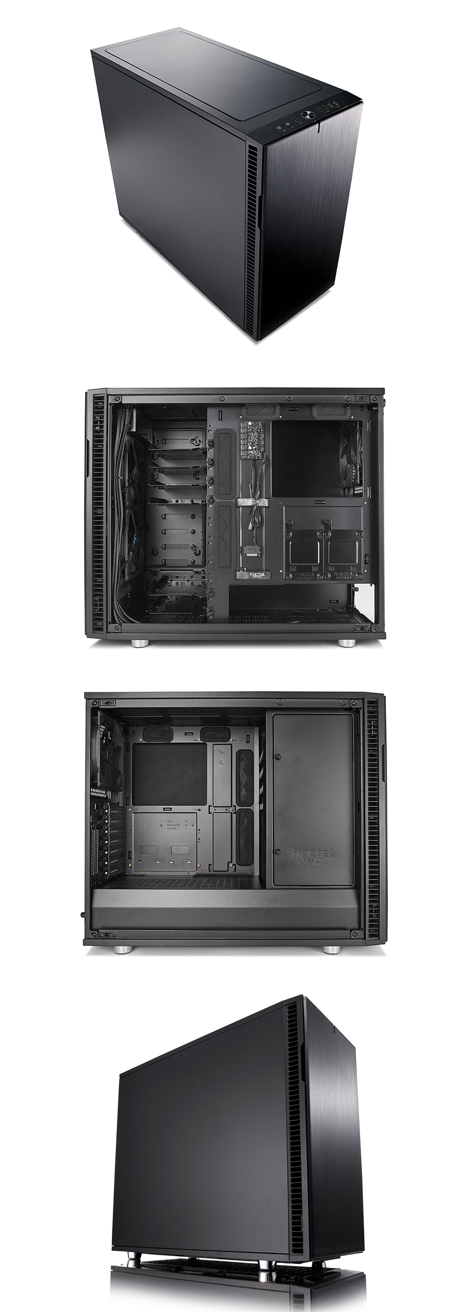 Buy Fractal Design Define R6 Blackout Case [FD-CA-DEF-R6-BKO] | PC Case ...