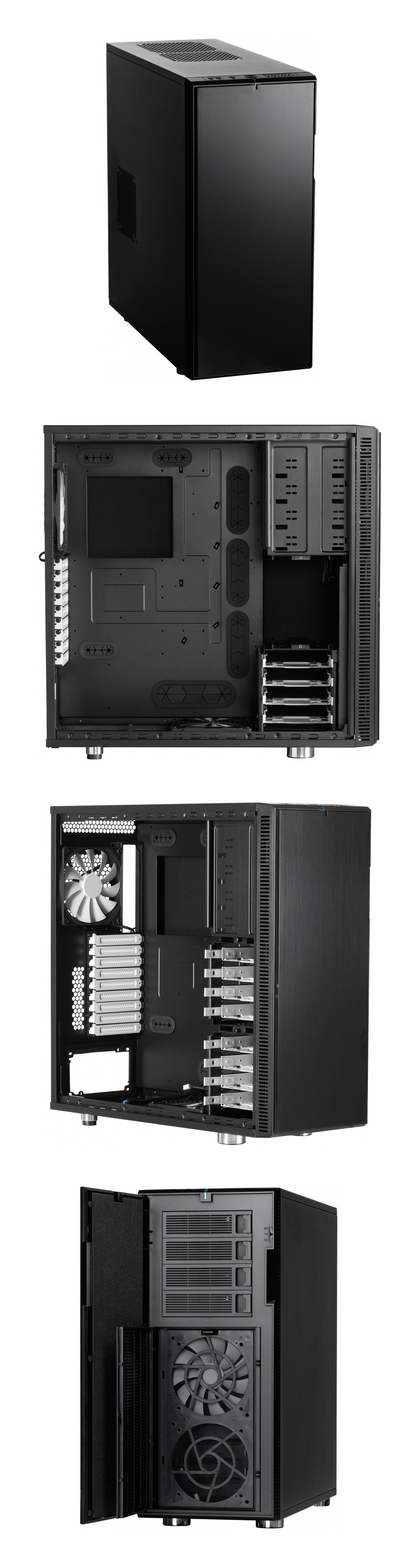 Buy Fractal Design Define XL R2 Case Black [FD-CA-DEF-XL-R2-BL] | PC ...