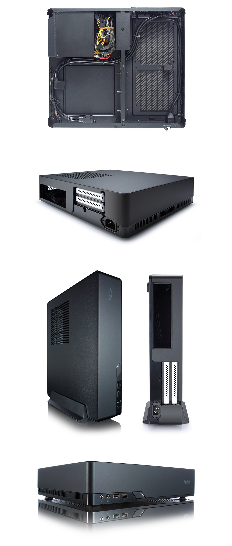 Buy Fractal Design Node 202 Case Black with Integra SFX 450W PSU [FD ...