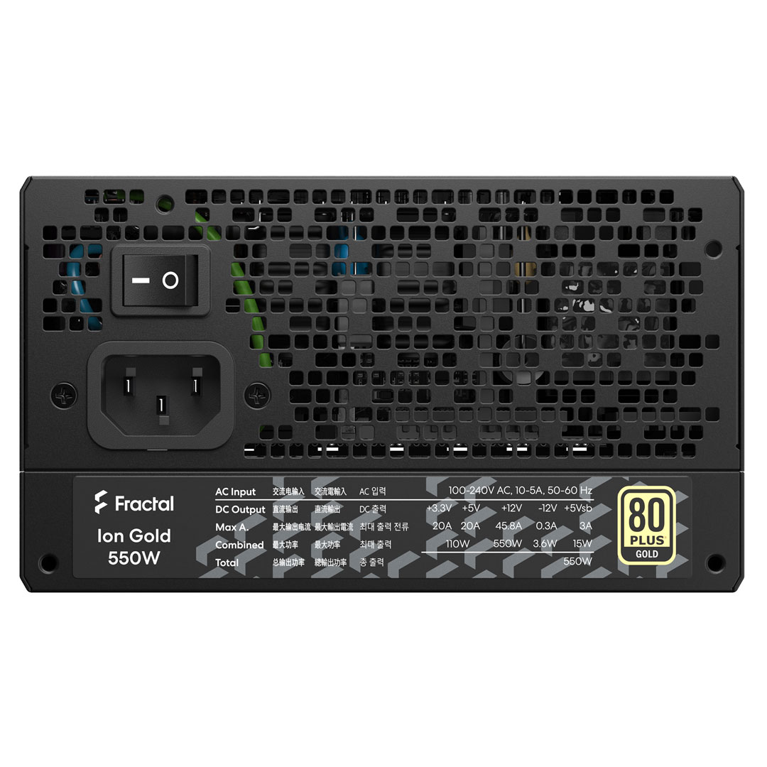 Buy Fractal Design Ion Gold 550W Modular Power Supply [FD-P-IA2G-550-AU ...