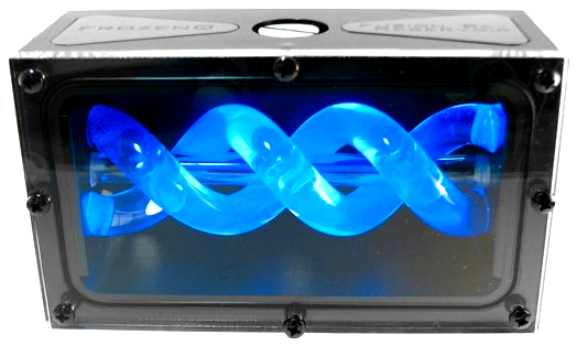Buy FrozenQ Liquid Fusion Dual Bay - Black Acetal with Blue Helix ...