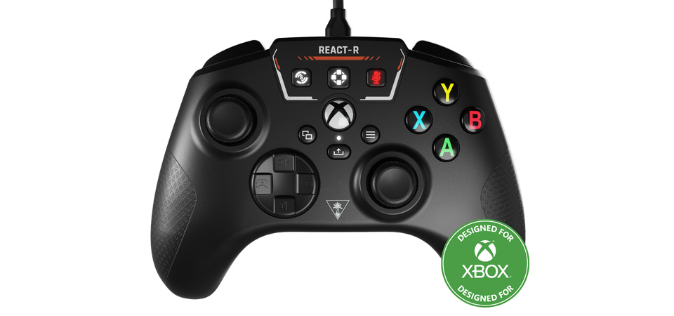 Buy Turtle Beach React-R Wired Controller Black [FS-TBS-0730-01] | PC ...