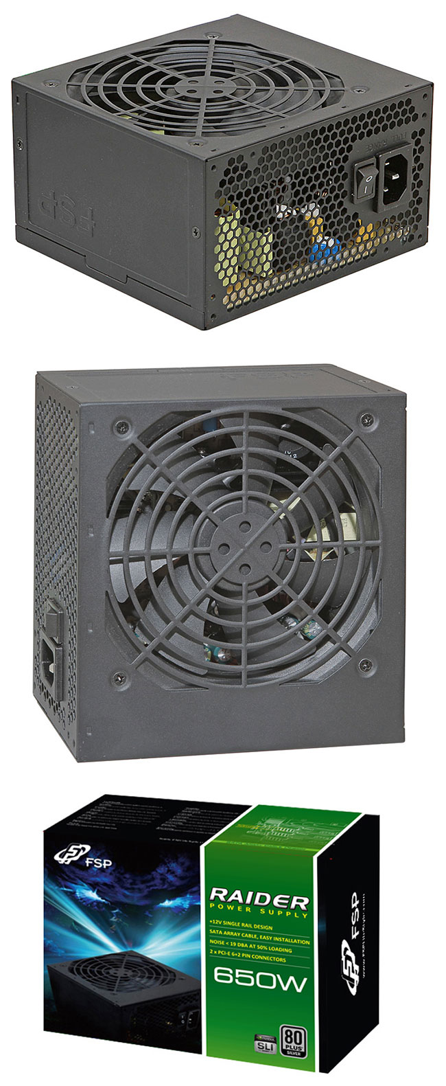 Buy FSP Raider 650W 80 Plus Silver Power Supply [FSP-RA650S] | PC Case ...