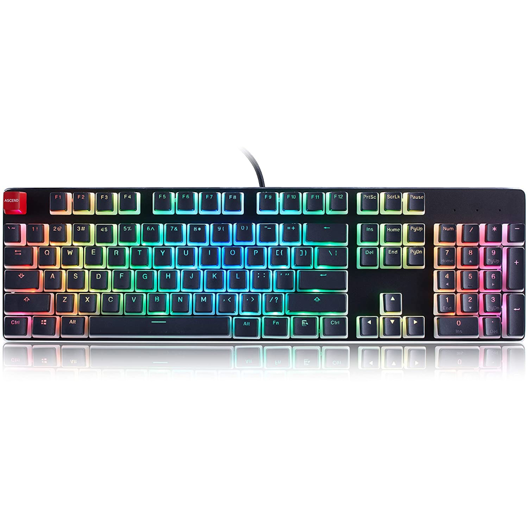Buy Glorious Keycap Set Aura V1 PBT Black [G-104-AURA] | PC Case Gear ...