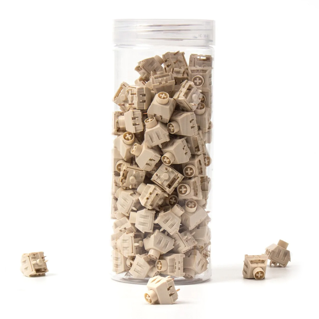 Buy Kailh Box Cream Switch 110 Pack (Keychron) [G84] | PC Case Gear ...