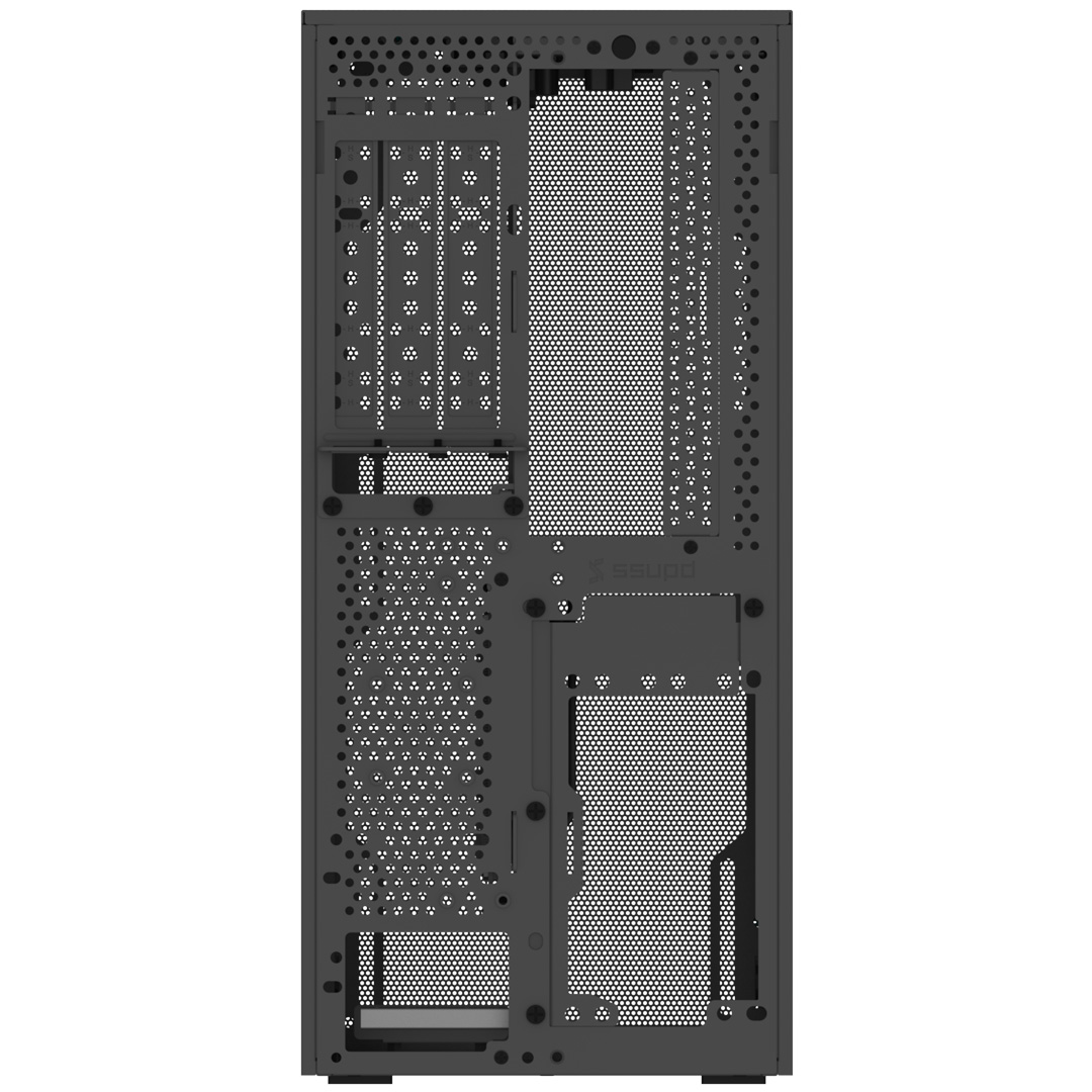 Buy SSUPD Meshroom S V1 Mini ITX Case Grey with PCI-E 4.0 Cable [SSU ...