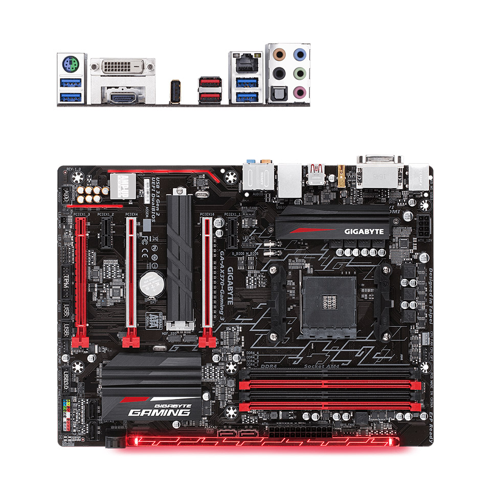Buy Gigabyte AX370 Gaming 3 Motherboard [GA-AX370-GAMING-3] | PC Case ...
