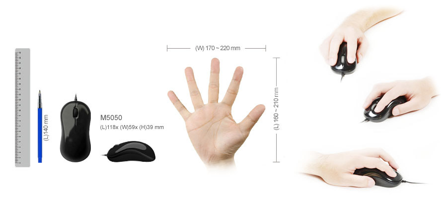 Buy Gigabyte M5050 Optical Mouse [zzzGM-M5050] | PC Case Gear Australia