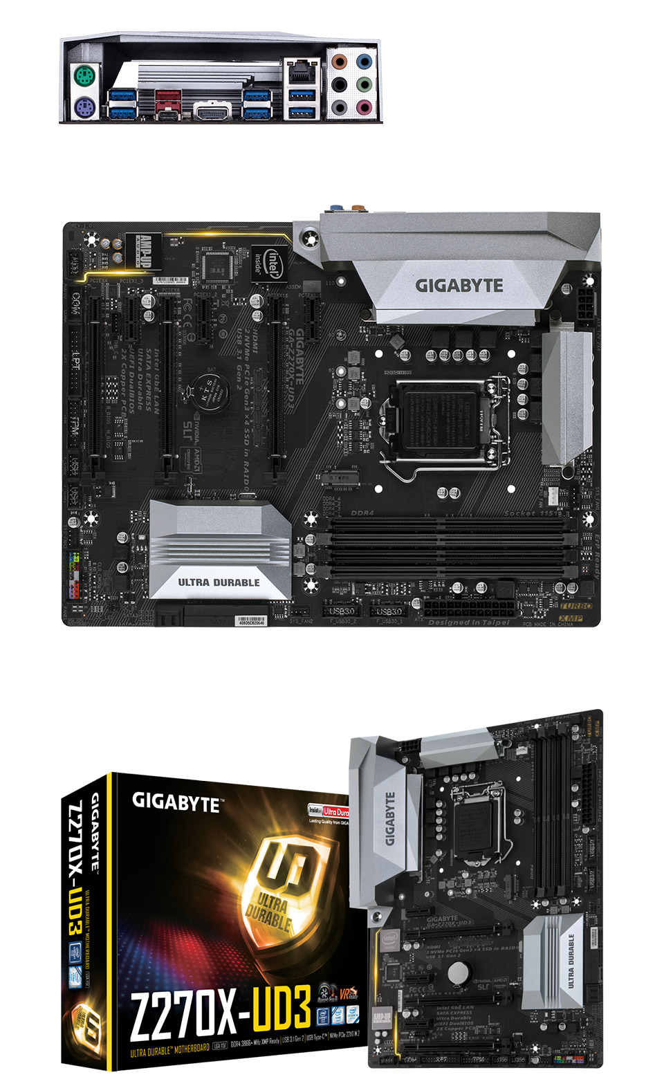 Buy Gigabyte Z270X-UD3 Motherboard [GA-Z270X-UD3] | PC Case Gear Australia