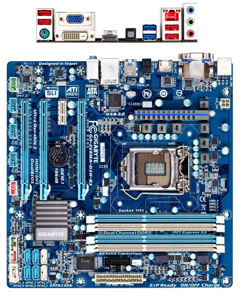 Buy Gigabyte GA-Z68MA-D2H-B3 Motherboard [GA-Z68MA-D2H-B3] | PC Case ...