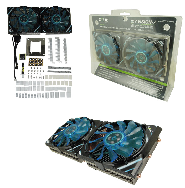 Buy GELID Icy Vision Universal VGA Cooler A [GC-VGA02-02] | PC Case ...