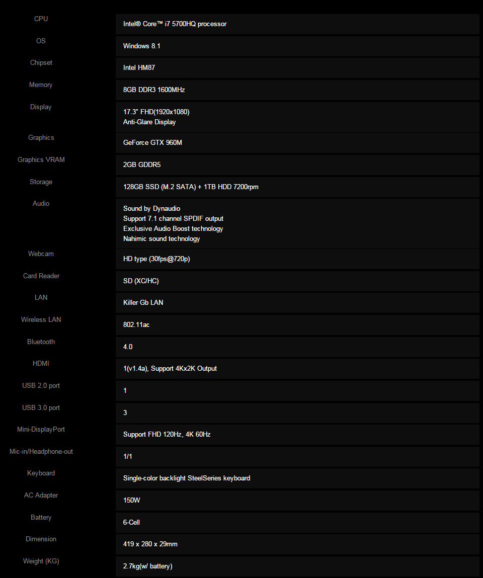 Buy MSI GE72 Apache 17.3in Core i7 Gaming Notebook [2QC-224AU] [GE72 ...