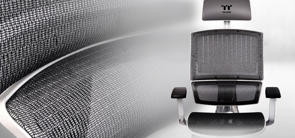 Buy Thermaltake CyberChair E500 Ergonomic Gaming Chair White [GGC-EG5 ...