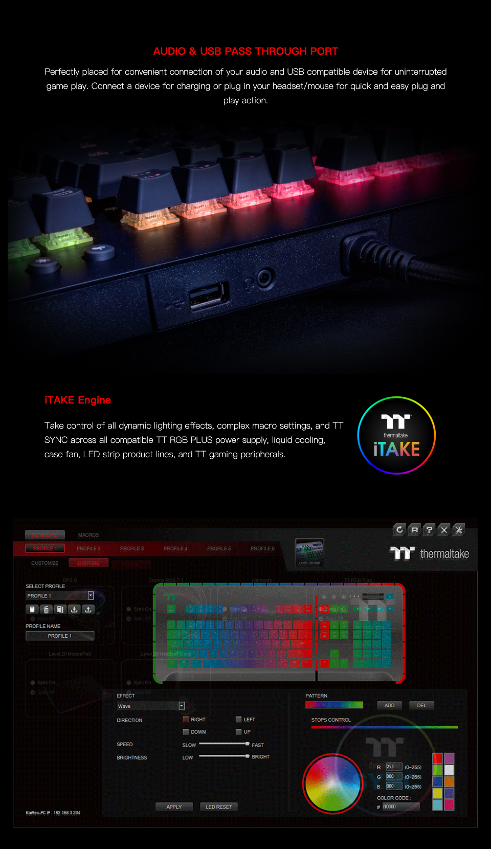 Buy Thermaltake Level 20 GT RGB Mech Keyboard MX Silver [GKB-LVG-SSBRUS ...