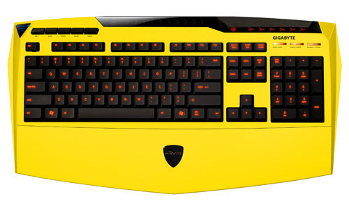 Buy Gigabyte K8100 Aivia Gaming Keyboard Yellow [GK-K8100-YL] | PC Case ...
