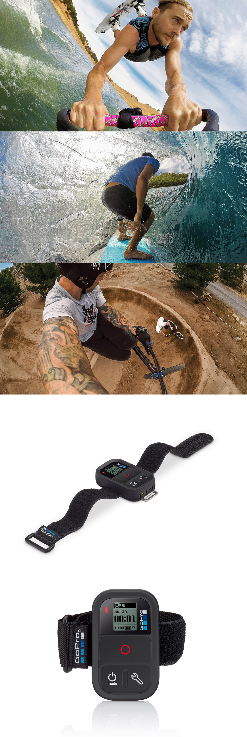 Buy GoPro Smart Remote Control [GPARMTE-002] | PC Case Gear Australia