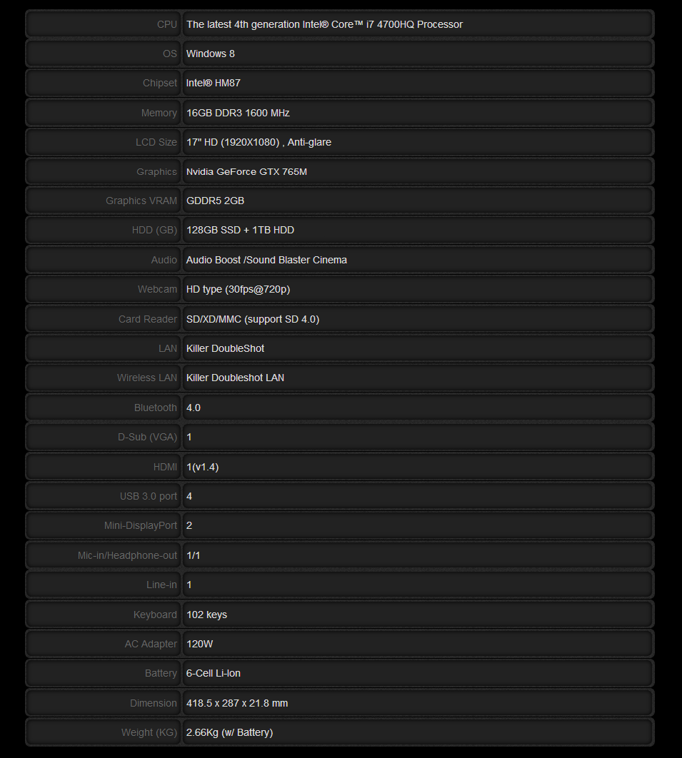 Buy MSI GS70 17.3in Stealth Gaming Notebook [2OD-028AU] [GS70-2OD-028AU ...