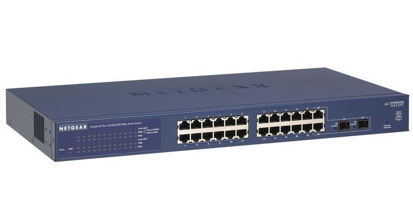Buy Netgear ProSafe GS724T Stackable Gigabit Smart Switch [GS724T] | PC ...