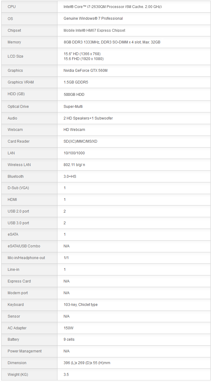 Buy MSI GT683 15.6in Gaming Laptop 8GB DDR3 [MSI-GT683-278AU] | PC Case ...