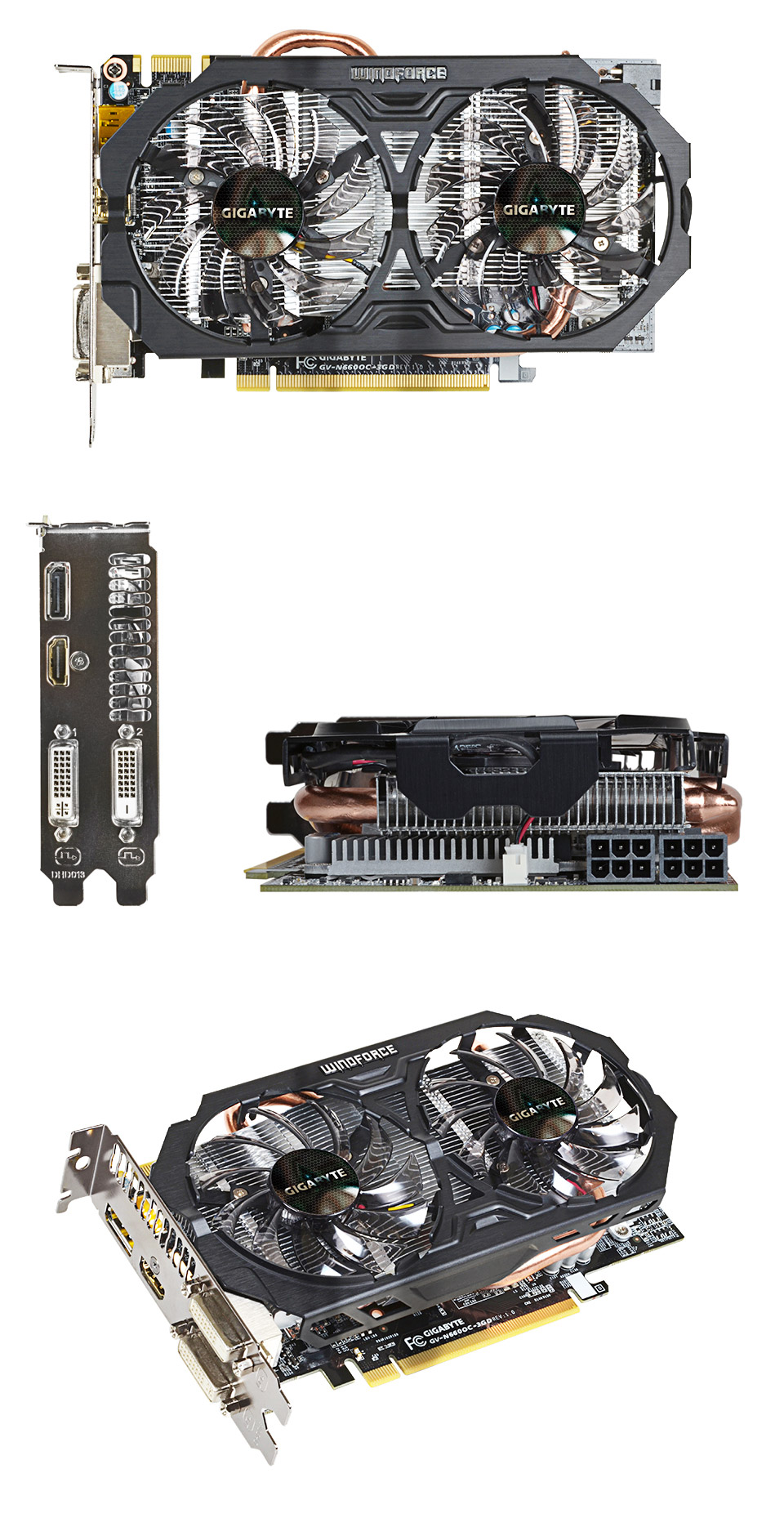 Buy Gigabyte GeForce GTX 660 OC 3GB [GV-N660OC-3GD] | PC Case Gear ...