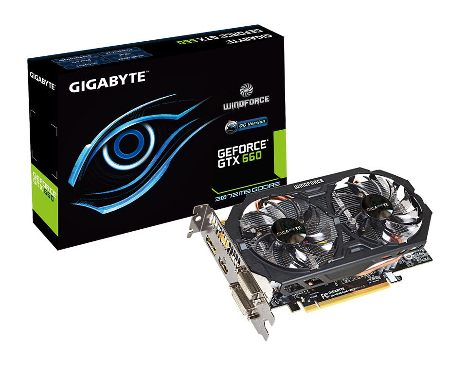 Buy Gigabyte GeForce GTX 660 OC 3GB [GV-N660OC-3GD] | PC Case Gear ...