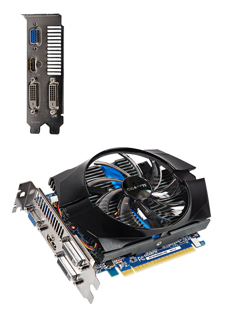 Buy Gigabyte GeForce GT 740 4GB [GV-N740D5OC-4GI] | PC Case Gear Australia