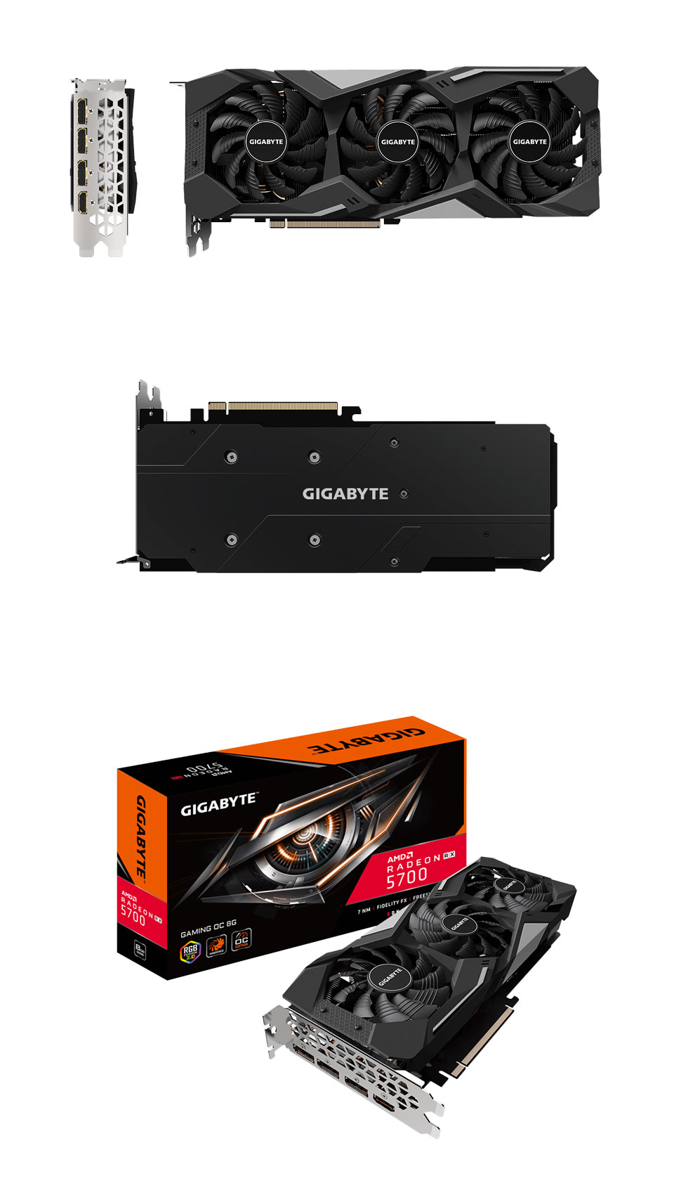 Buy Gigabyte Radeon RX 5700 Gaming OC 8GB [GV-R57GAMING-OC-8GD] | PC ...