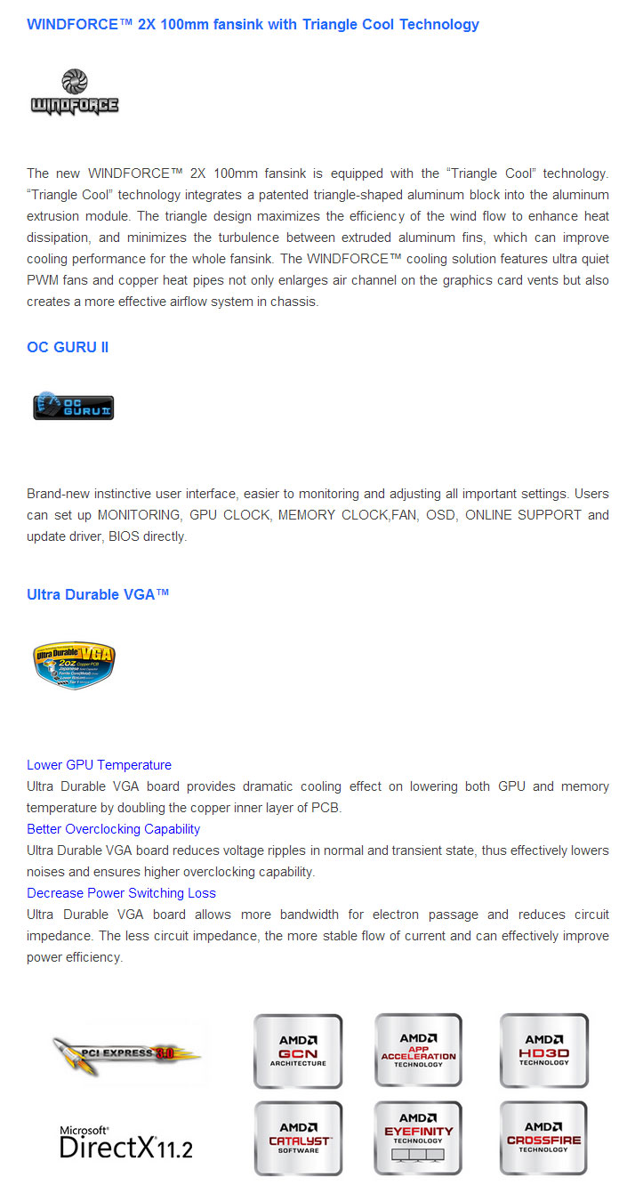 Buy Gigabyte Radeon R9 285 Overclocked 2GB [GV-R9285WF2OC-2GD] | PC ...