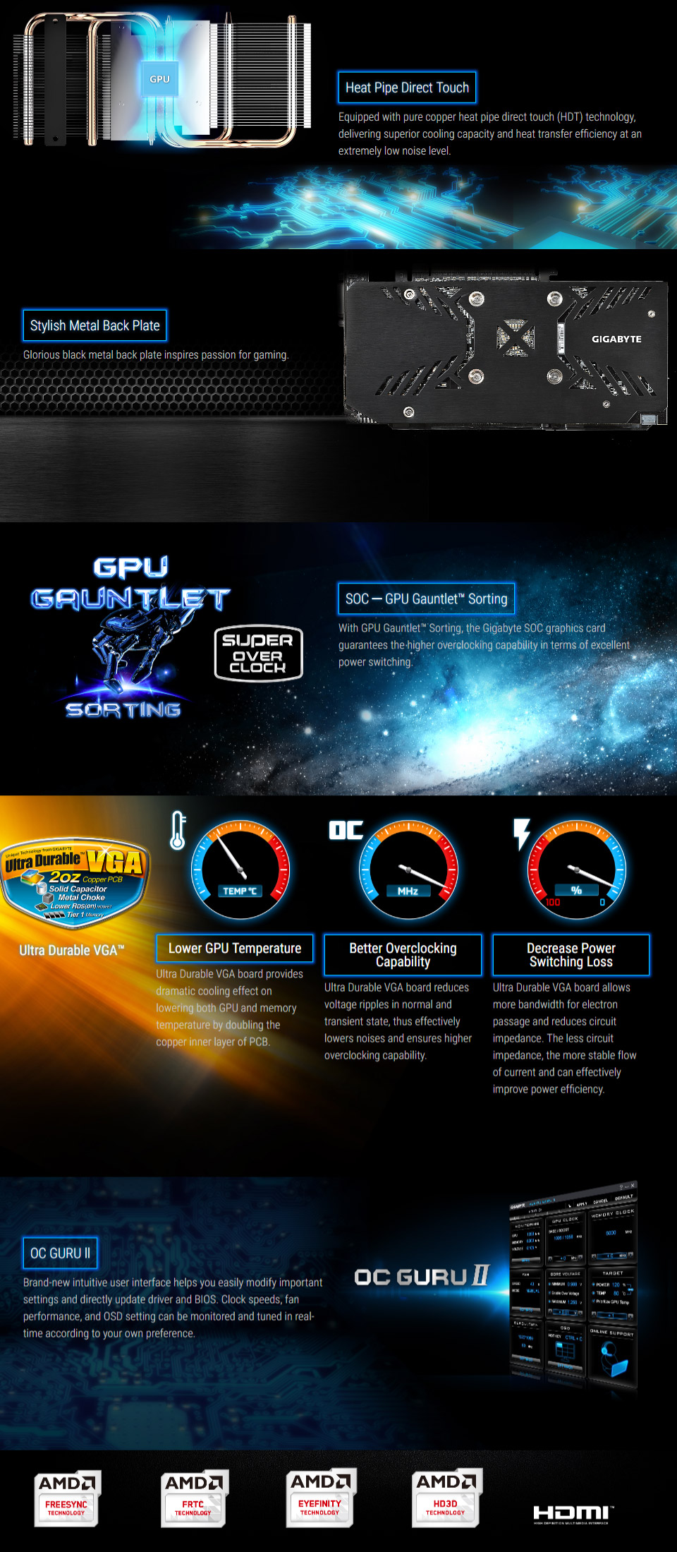 Buy Gigabyte Radeon R9 380X G1 Gaming 4GB [GV-R938XG1-GAMING-4GD] | PC ...