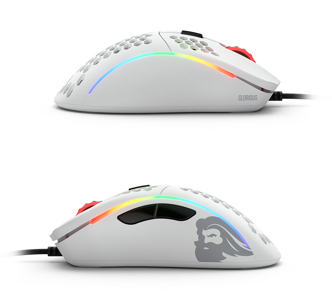 Buy Glorious Model D Gaming Mouse Matte White [GD-WHITE] | PC Case Gear ...