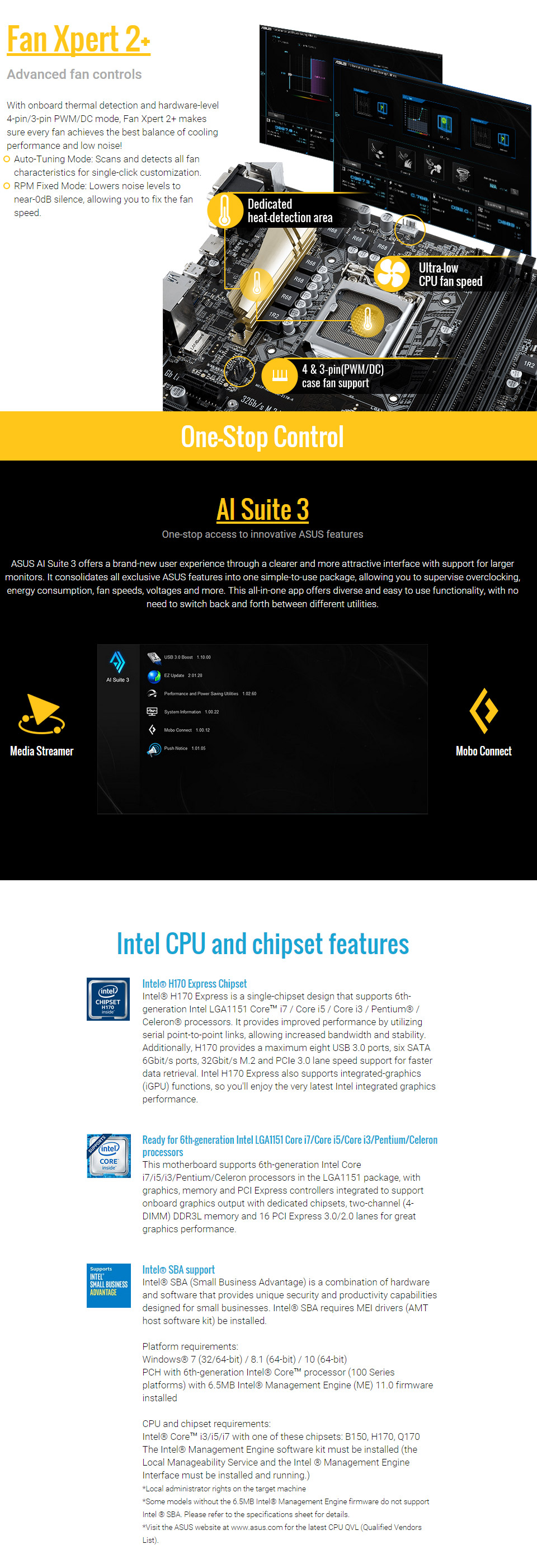 Buy ASUS H170M E D3 Motherboard [H170M-E-D3] | PC Case Gear Australia