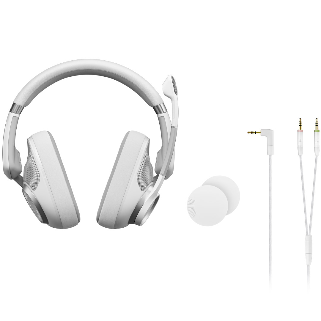 Buy EPOS H6 Pro Open Acoustic Gaming Headset White [H6PRO-OPN-WHI] | PC ...