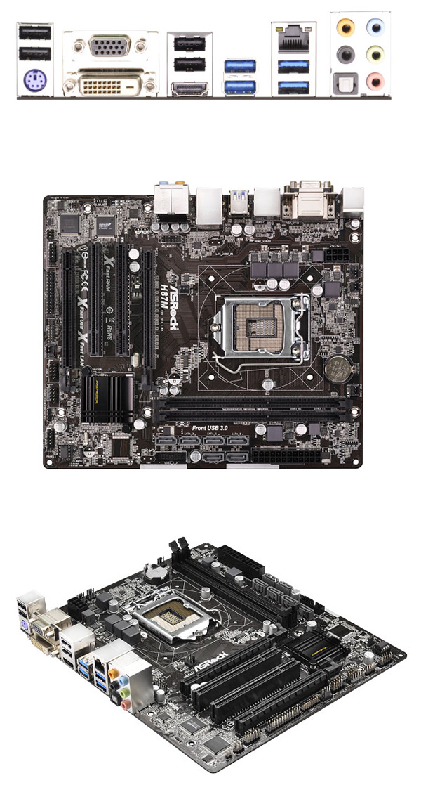 Buy ASRock H87M Motherboard [H87M] | PC Case Gear Australia