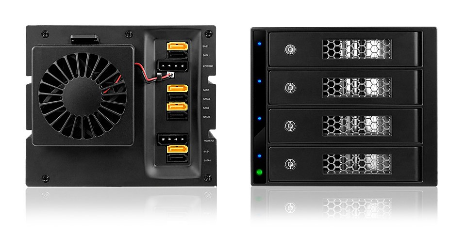 Buy Icy Box IB-544SSK 4 Bay Trayless SATA Backplane [HDDICY544SSK] | PC ...