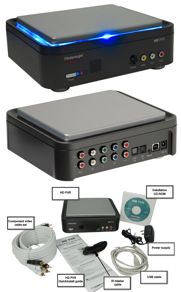 Buy Hauppauge HD PVR Video Encoder [HP-HD-PVR] | PC Case Gear Australia