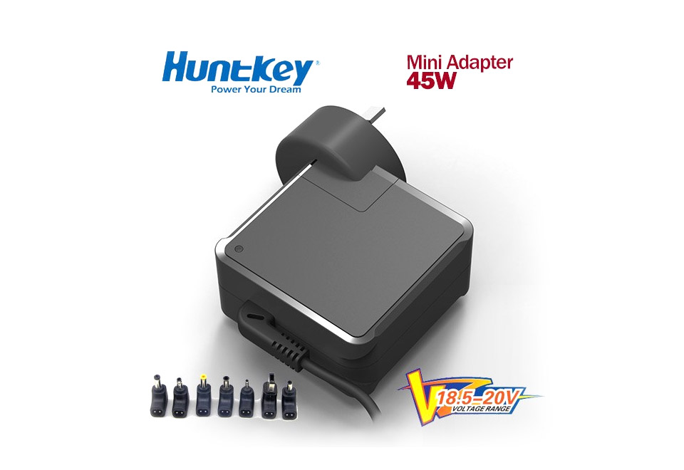 Buy Huntkey Mini 45W Universal Ultrabook Power Adapter [HKA04519523-XA ...