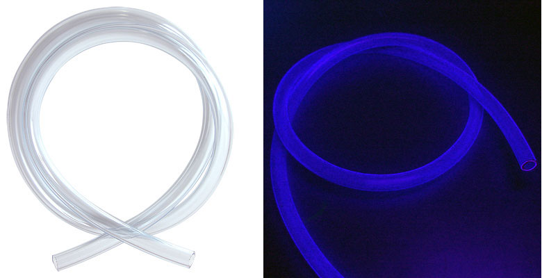 Buy Koolance Tubing 3/8 Clear UV-Reactive [HOS-10CL] | PC Case Gear ...