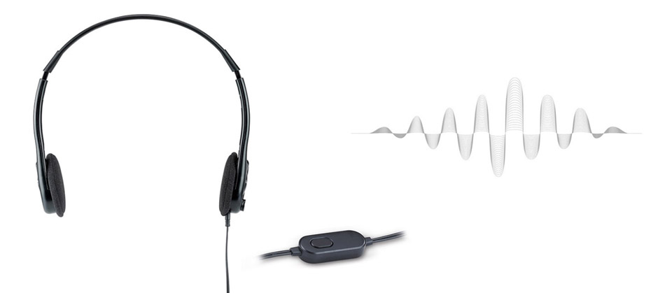 Buy Genius HS-M200C Lightweight PC Headset [HS-M200C] | PC Case Gear ...