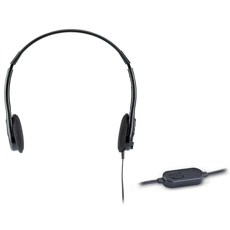 Buy Genius HS-M200C Lightweight PC Headset [HS-M200C] | PC Case Gear ...