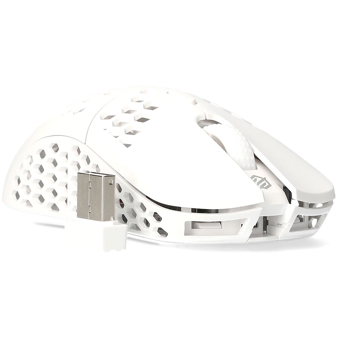 Buy G-Wolves Hati S Wireless ACE Gaming Mouse Matte White [HTS3370-W-WW ...