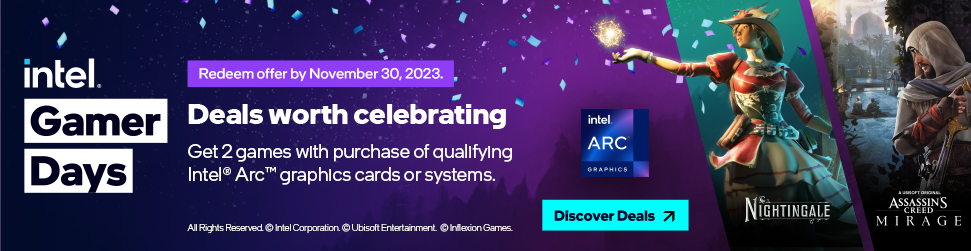 Intel Gamer Days Arc A770 13700K Builders Bundle | PC Case Gear