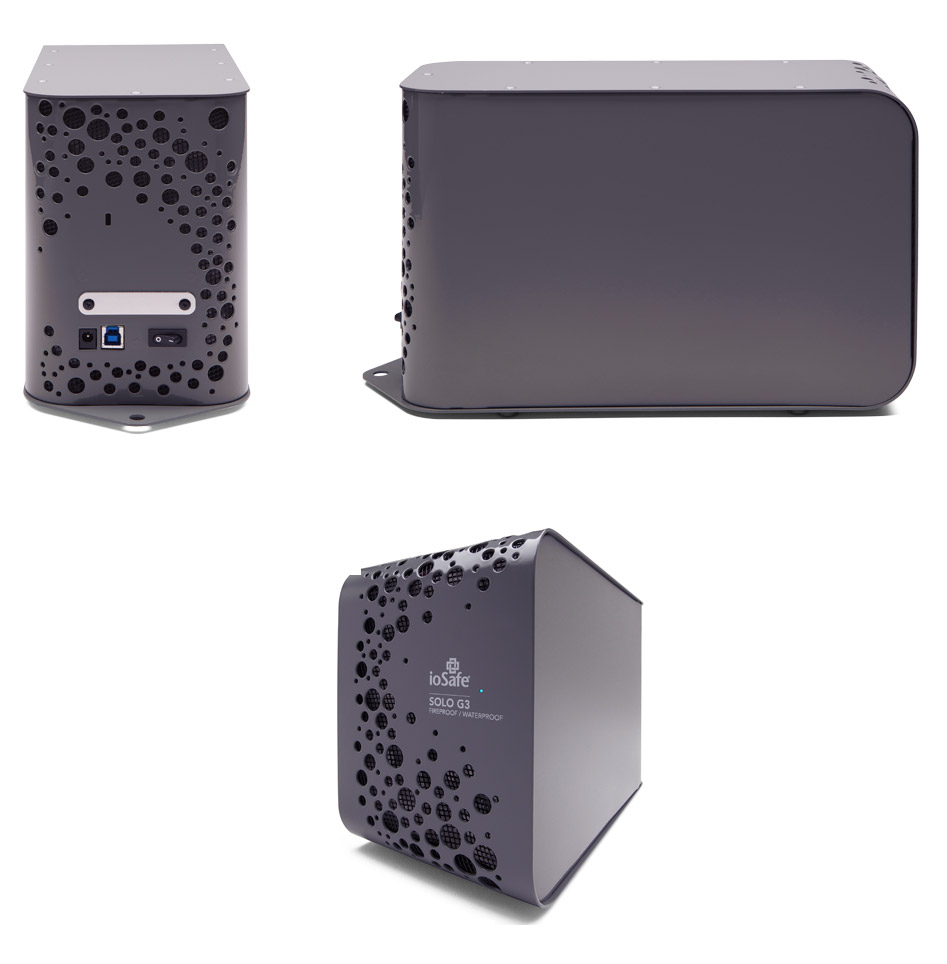 Buy ioSafe Solo G3 3TB Fireproof and Waterproof USB 3.0 HDD [IS16320 ...